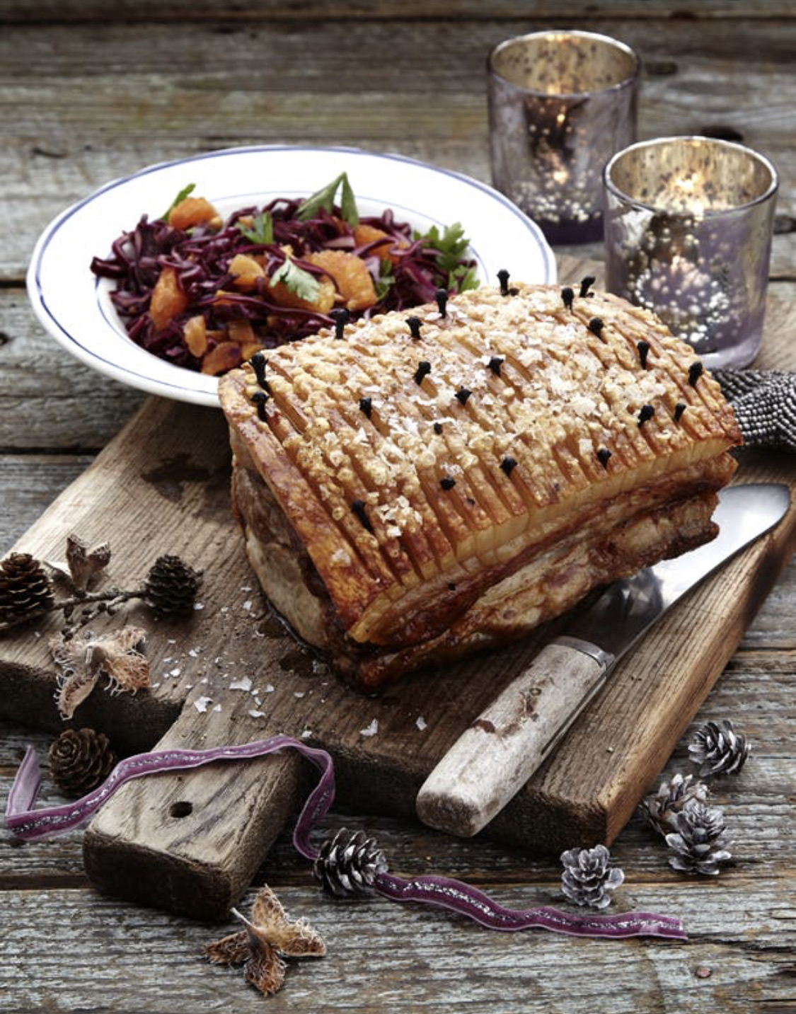 Helstegt svinekam | dengamleslagter